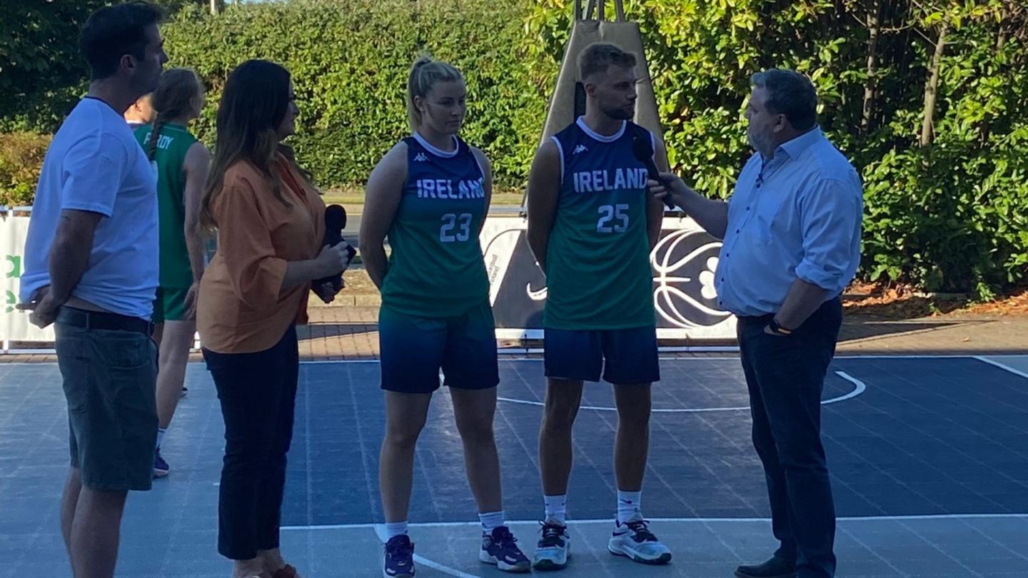 Basketball Ireland appears on Ireland AM to highlight growth of the ...